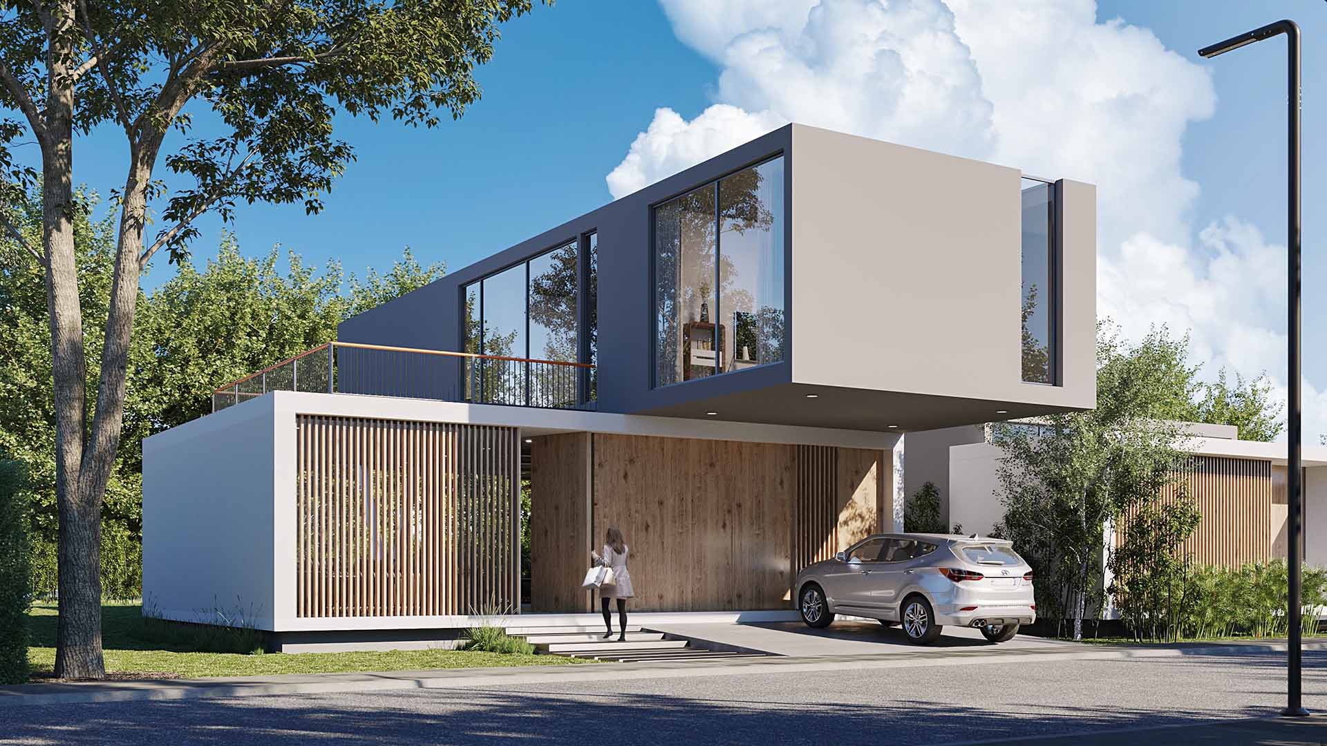 Casa 2 Plantas - Oribu Gardens | LKEC Constructora